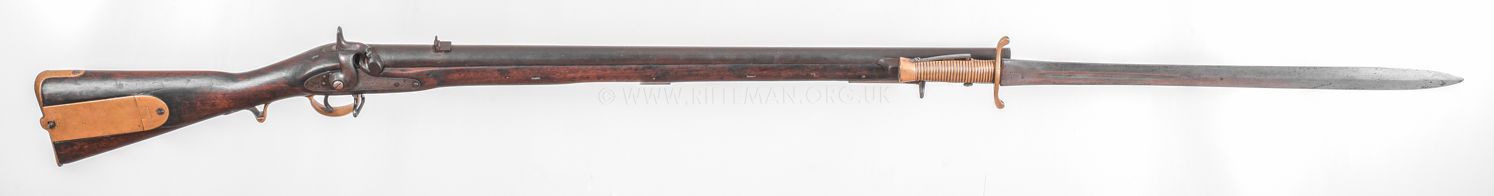 The two-groove belted-ball Brunswick rifle