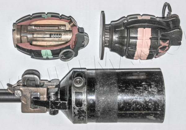 Lee-Enfield Rifles - Grenades, and Launchers or Dischargers