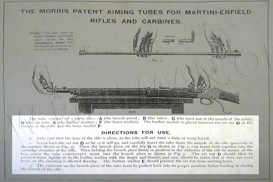 The Morris Aiming Tube - History, usages, designs and patents