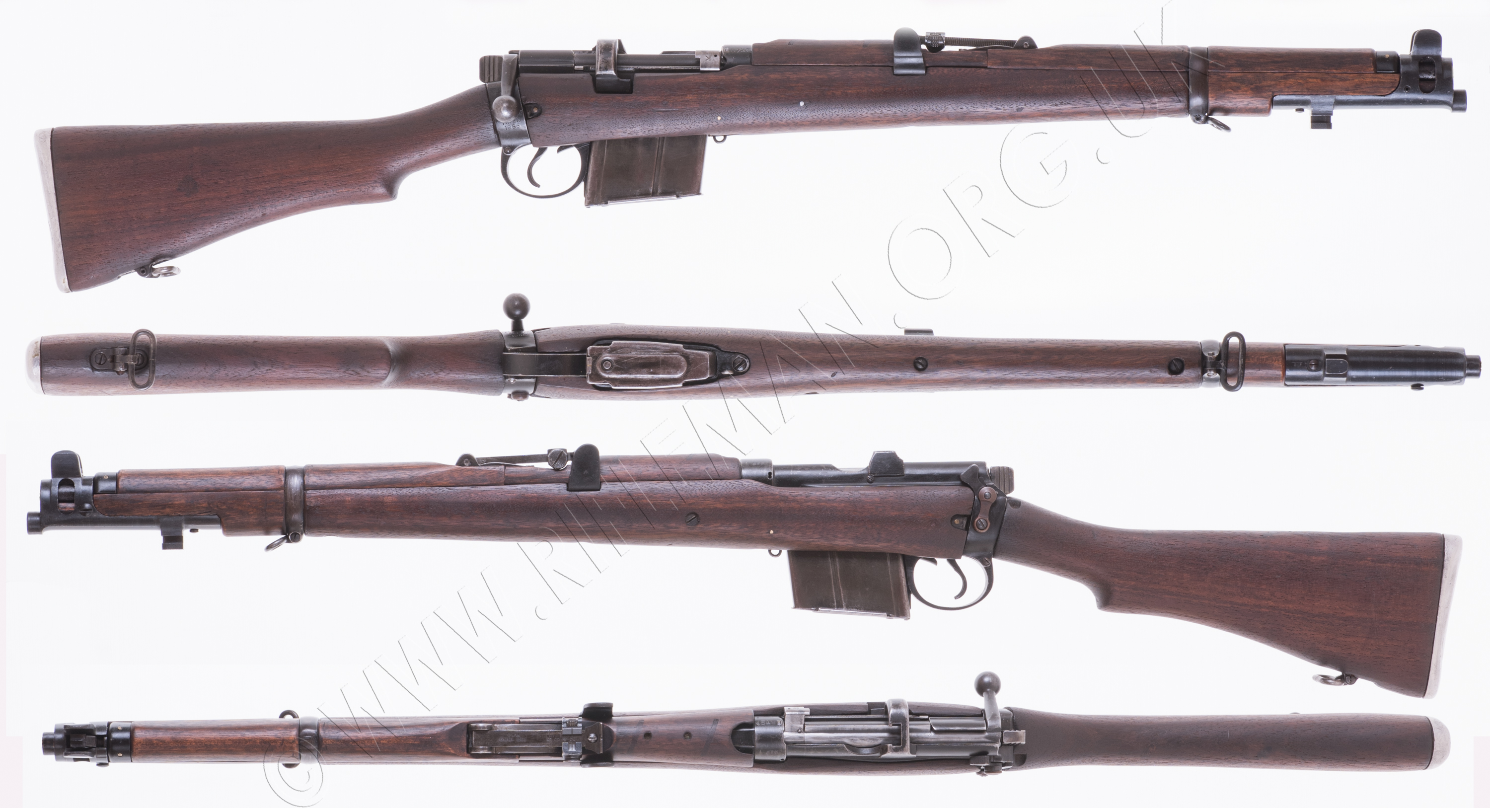 Ishapore (RFI) 2A1 7.62 NATO converted Lee-Enfield Rifle