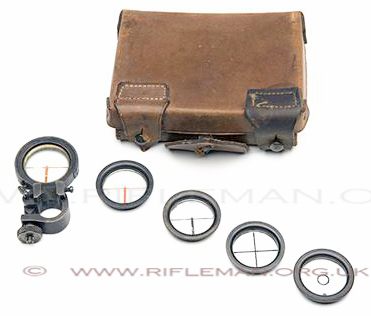 Gibbs Galilean optical sights on Short Lee-Enfield Rifle