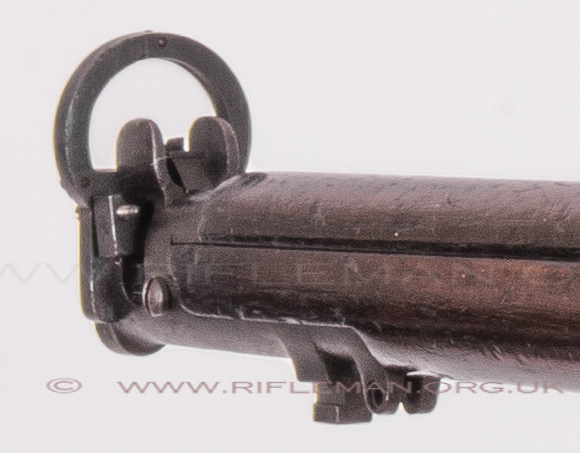 Lattey Galilean optical sights on Short Lee-Enfield Rifle