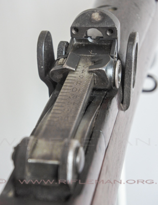 Lattey Galilean optical sights on Short Lee-Enfield Rifle