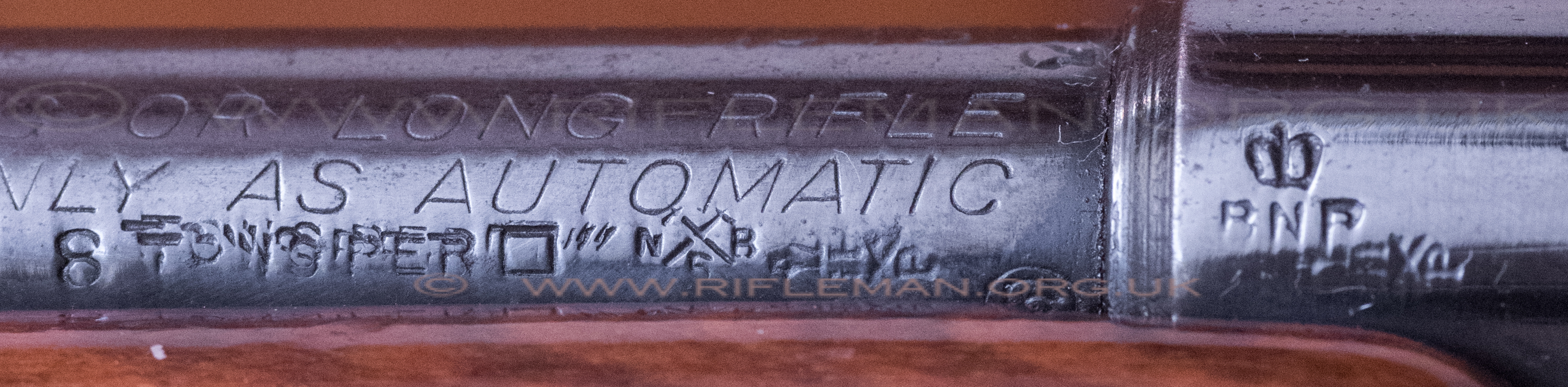 The Steven Model 76A semi-auto .22 rimfire rifle in British hands