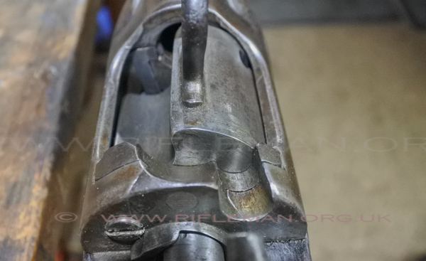 Werndl rifle - including replacement extractor fabrication