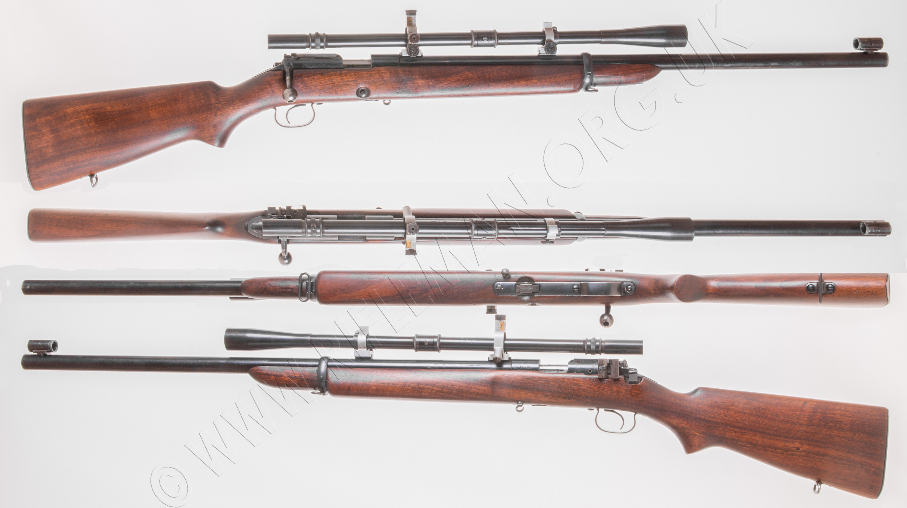 Winchester Model 52 Target rifles history and imagery